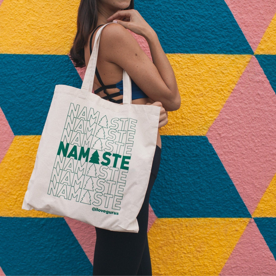 Namaste Canvas Tote – ilovegurus
